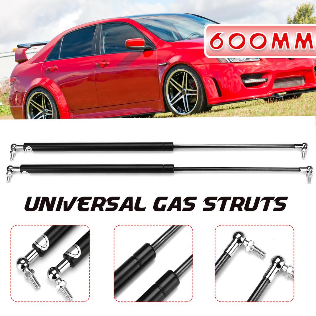 Buy 2X Universal 200-600mm 200N Car Struts Front Cover Bonnet Hood Rear ...