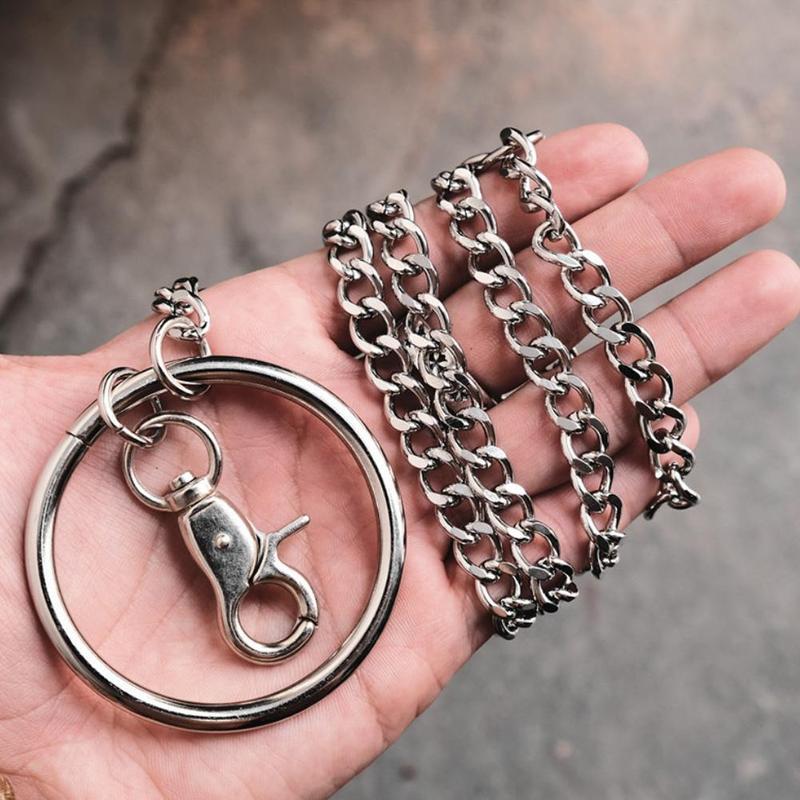 Buy 3 Pcs Silver Metal Biker Rock Punk Wallet Chain Jeans Link Waist ...