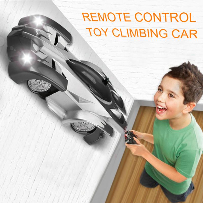 Cheap Remote Control Wall Climbing RC Car with LED Lights Stunt Toys ...