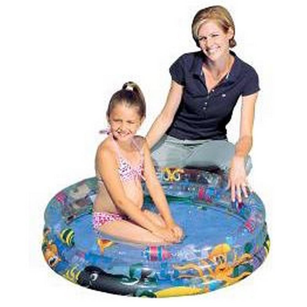 Cheap Bestway Childrens/Kids Ocean Life Paddling Pool | Joom