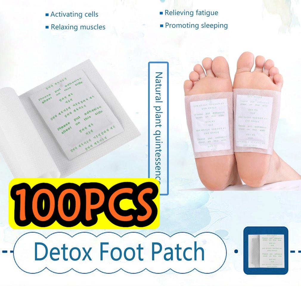 Buy 100 Pack Rejuvenating Care Pads For Feet Mask Foot Pain Relief ...