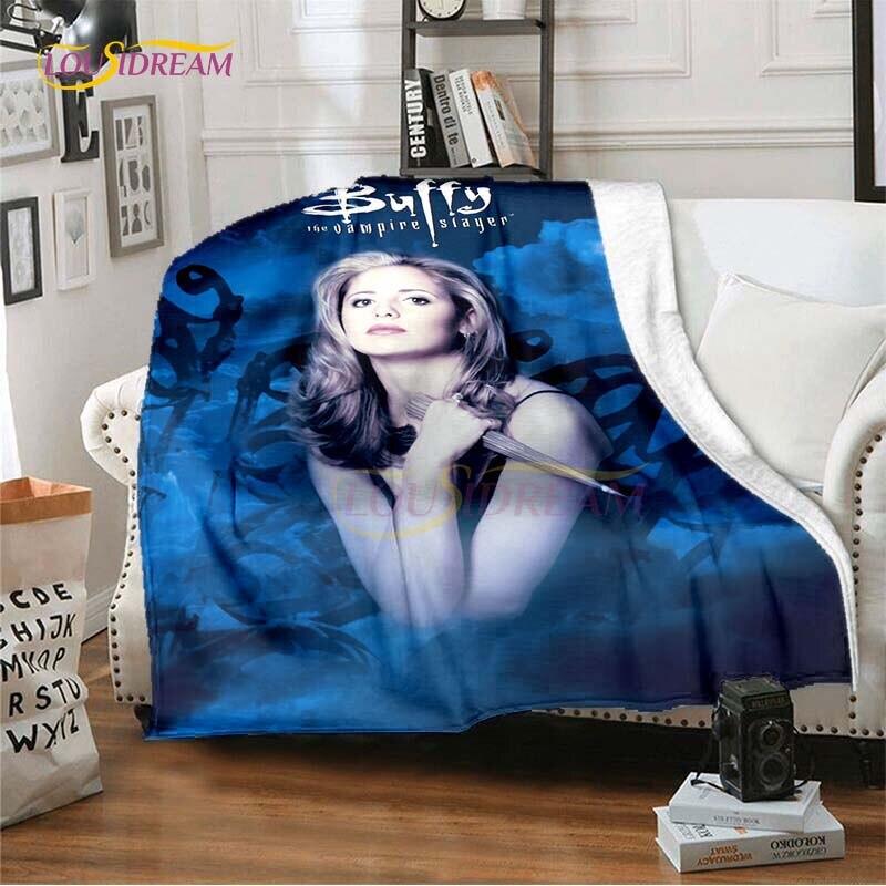 New Buffy The Vampire Slayer Printed Blankets For Beds Winter Soft New Buffy The Vampire Slayer Printed Blankets For Beds Winter Soft