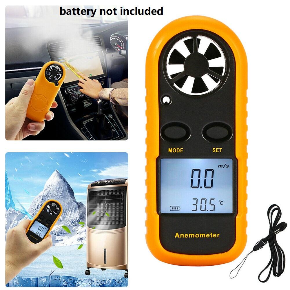 Satın alın Introduction Anemometer Digital Instrument Sensor Test | Joom