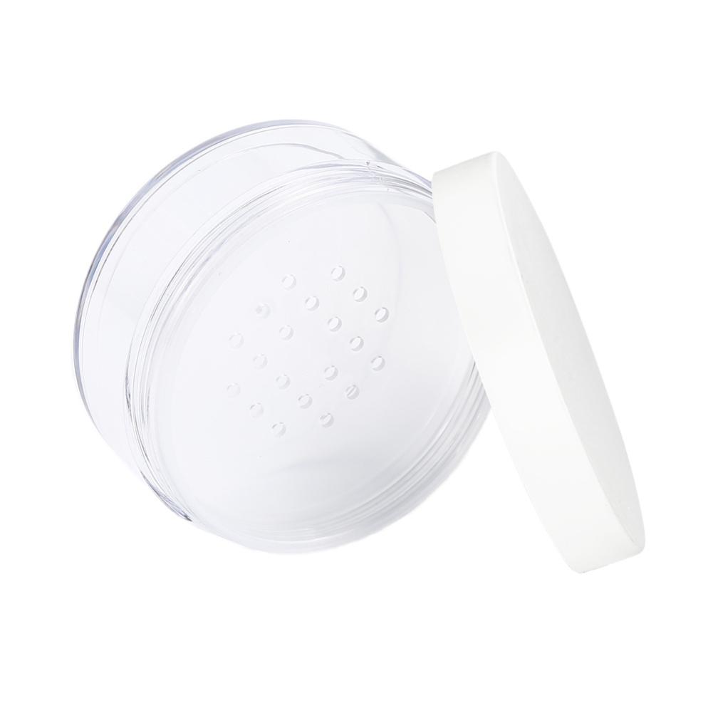 Buy 50g Handheld Portable With White Lid Plastic Empty Loose Powder ...