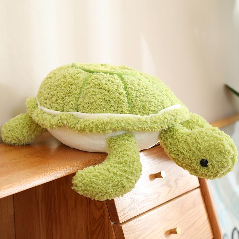 Kaufe 30-90CM Turtle Plush Toy Doll Sea Life Tortoise Pillow Hug ...