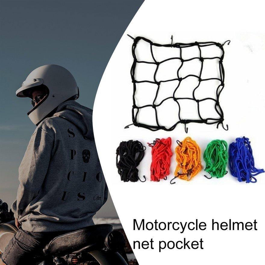 Buy HEI Motorcycle Helmet Net Pocket Motorcycle Modified Parts Fuel ...