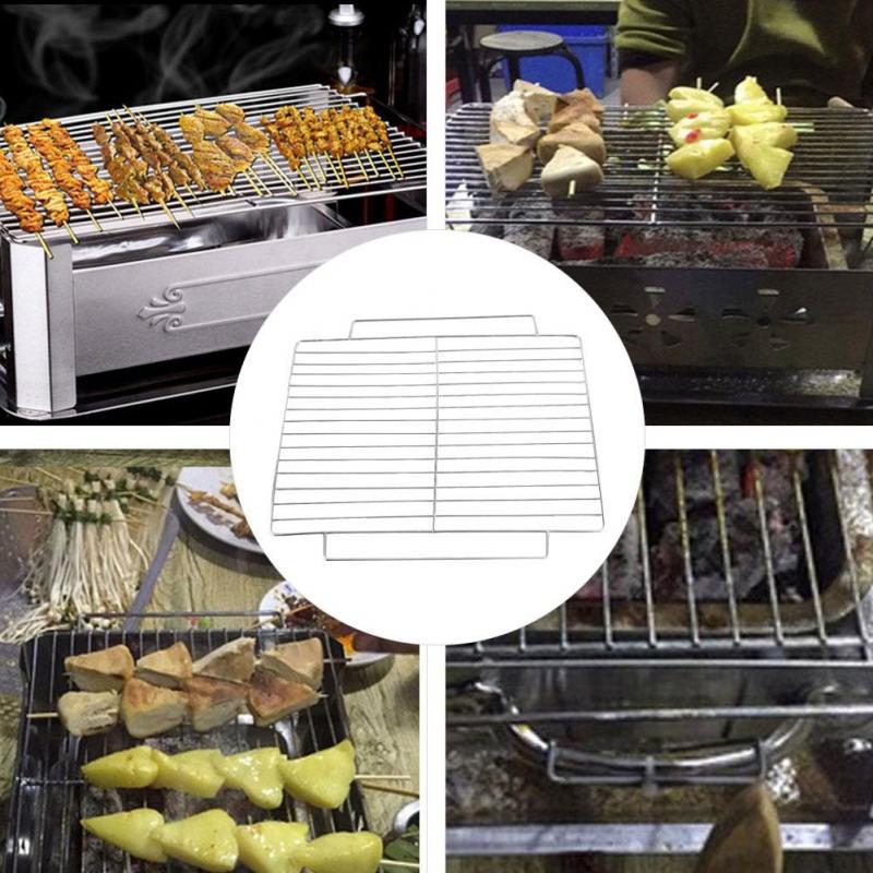Buy Stainless Steel Non-Stick Barbecue BBQ Rack Baking Wire Mesh Grill ...