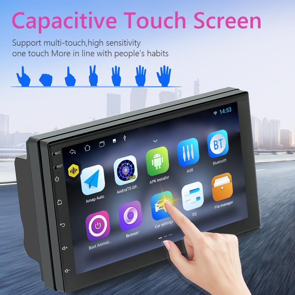 Buy 7784AD Double DIN Car Radio Android 10.1 Quad Core 1GB+16GB ...
