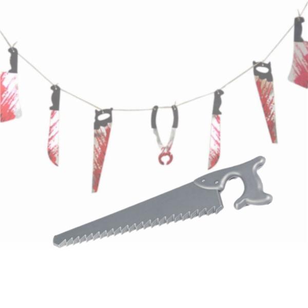 Halloween Plastic Toy Playing COS Portable Artificial Saw Festival ...