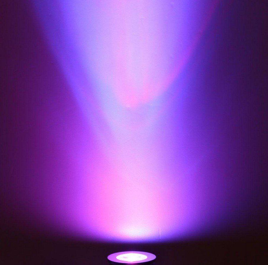 3W 16 Color LED Magic Spot Light Bulb Wireless Control Remote Lamp ...