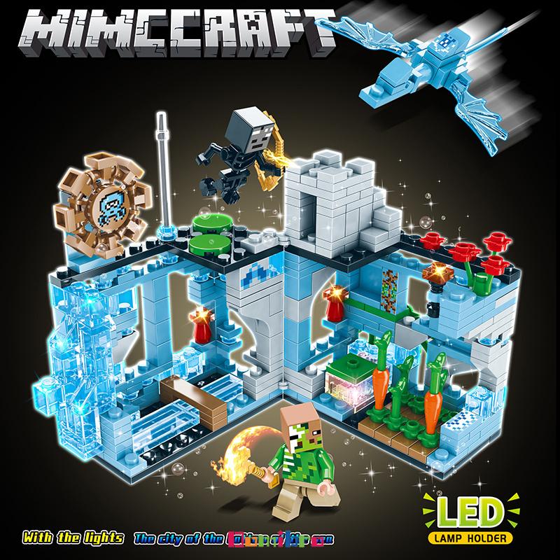 Buy My World Set Building Blocks New Model LED Toys DIY Compatible ...