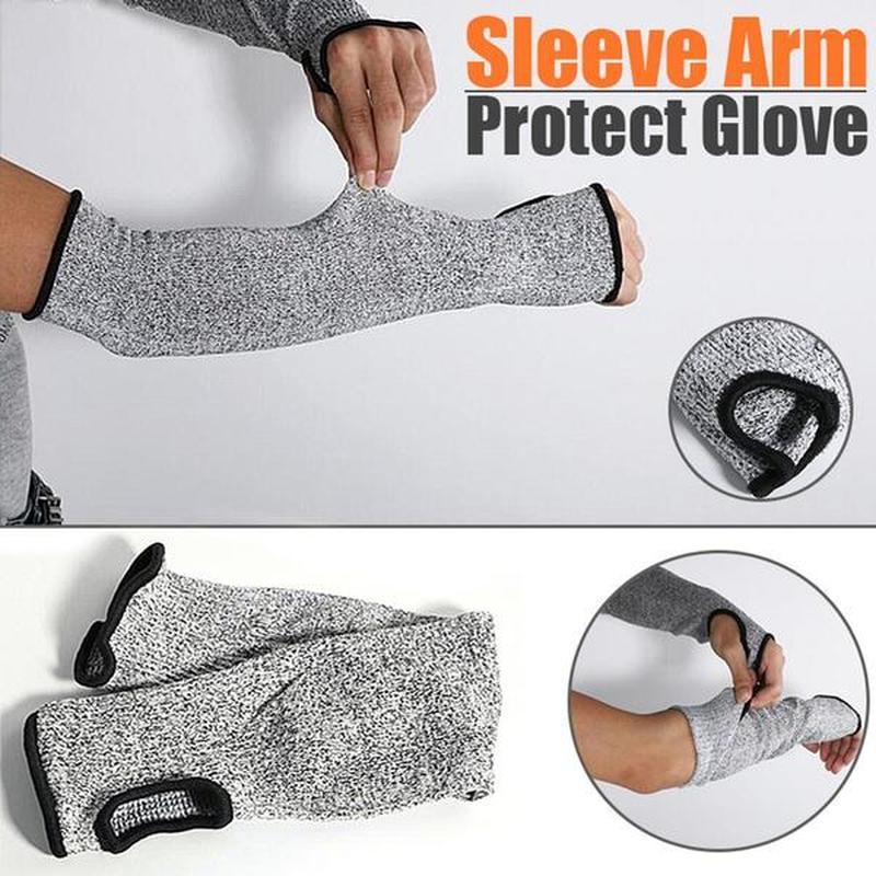 Cheap Safety Arm Sleeve Anti Cut Puncture Proof Guard Bracers Protector ...