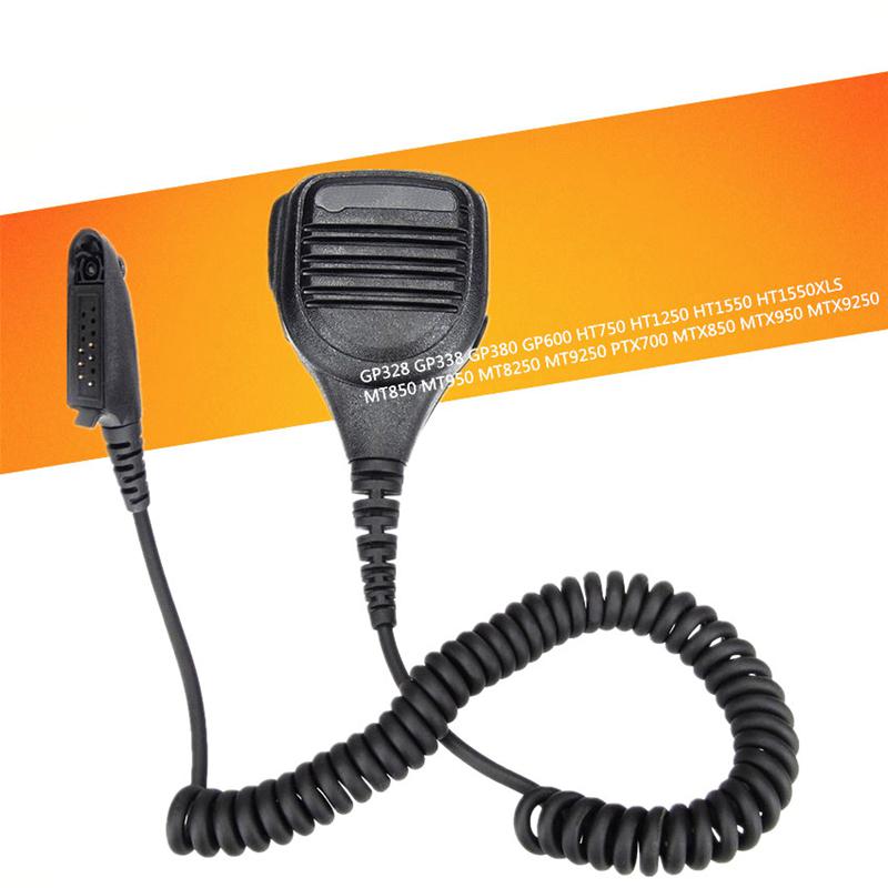 Buy Water Resistant Speaker Mic Microphone PTT for Motorola Walkie ...