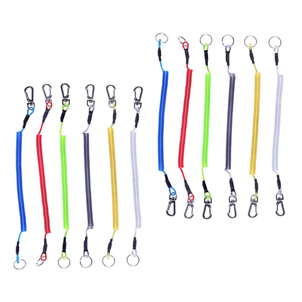Buy Trendy Fishing Lanyards Safety Rope Wire Coiled Tether for Pliers ...