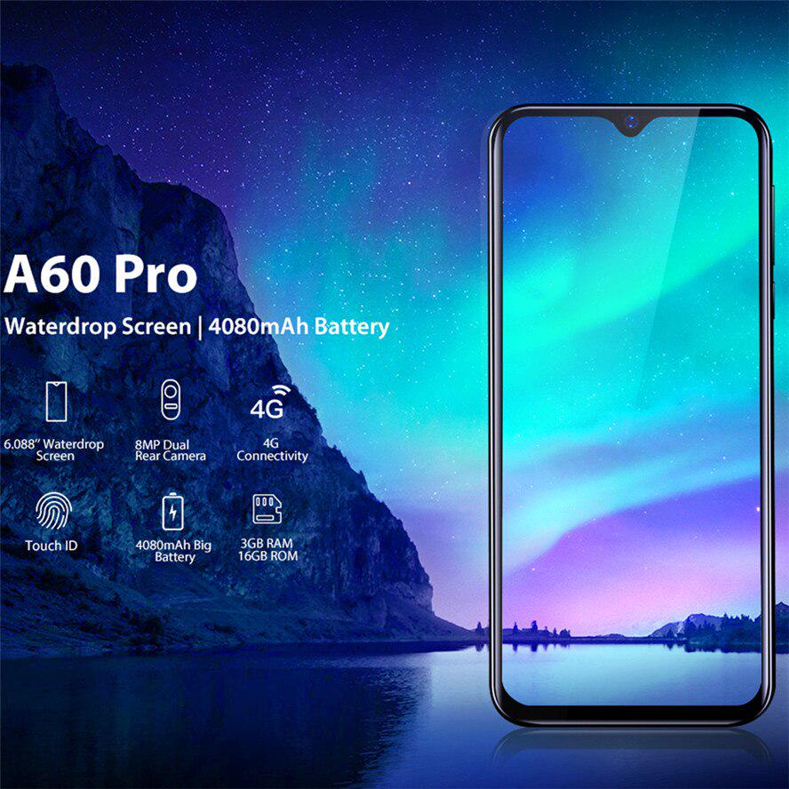 Buy Blackview A60 Pro Smartphone 3GB+16GB MT6761V Cellphone Android 9.0 ...