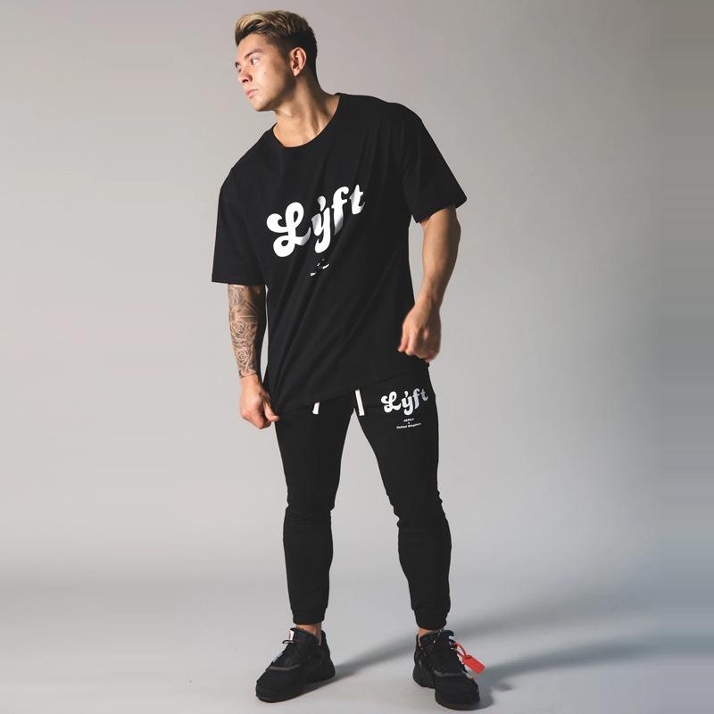 Buy Lyft Summer New Loose Shoulder Fashion Running Fitness Training ...