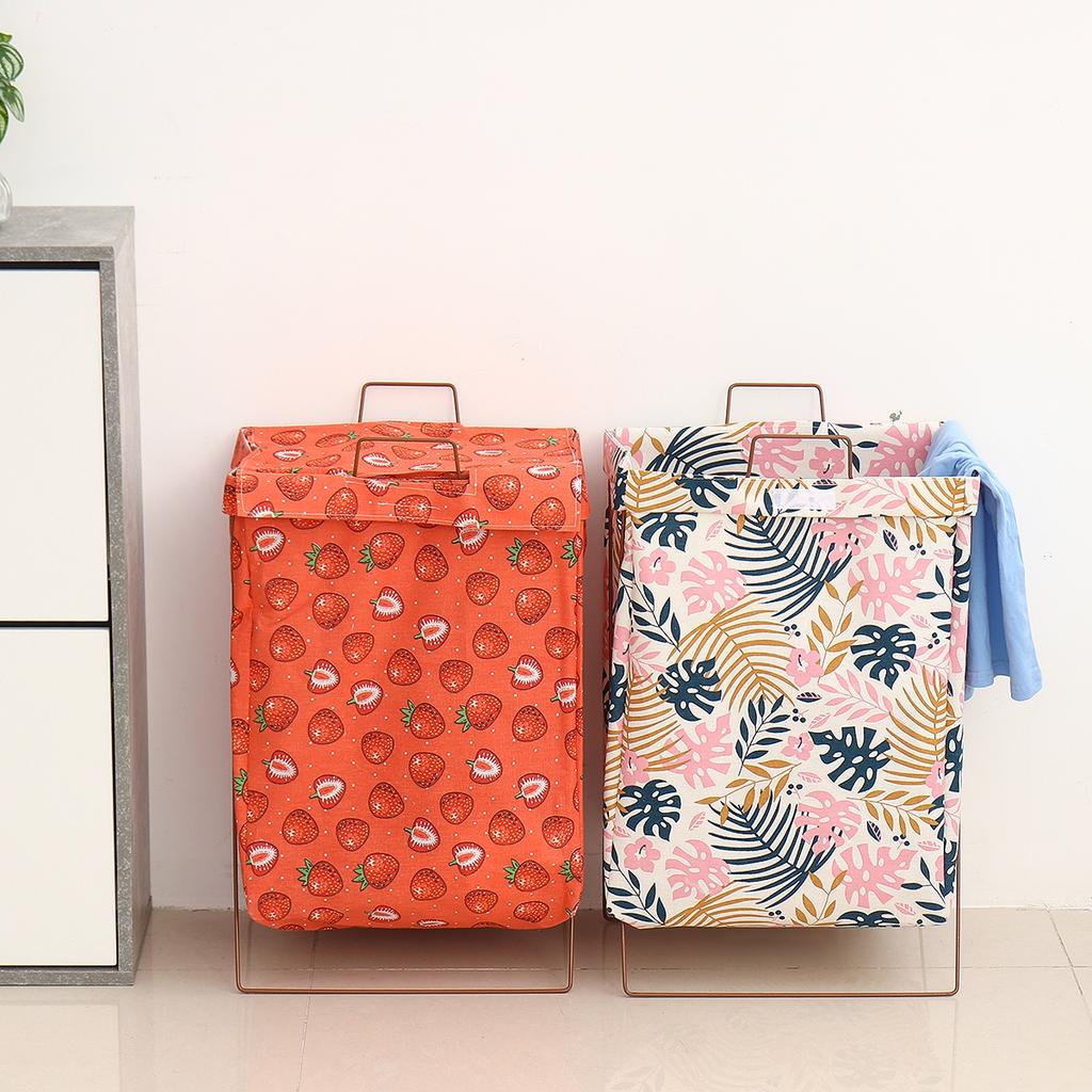 Buy 8 Types Foldable Laundry Hamper With/without Lid Laundry Basket ...