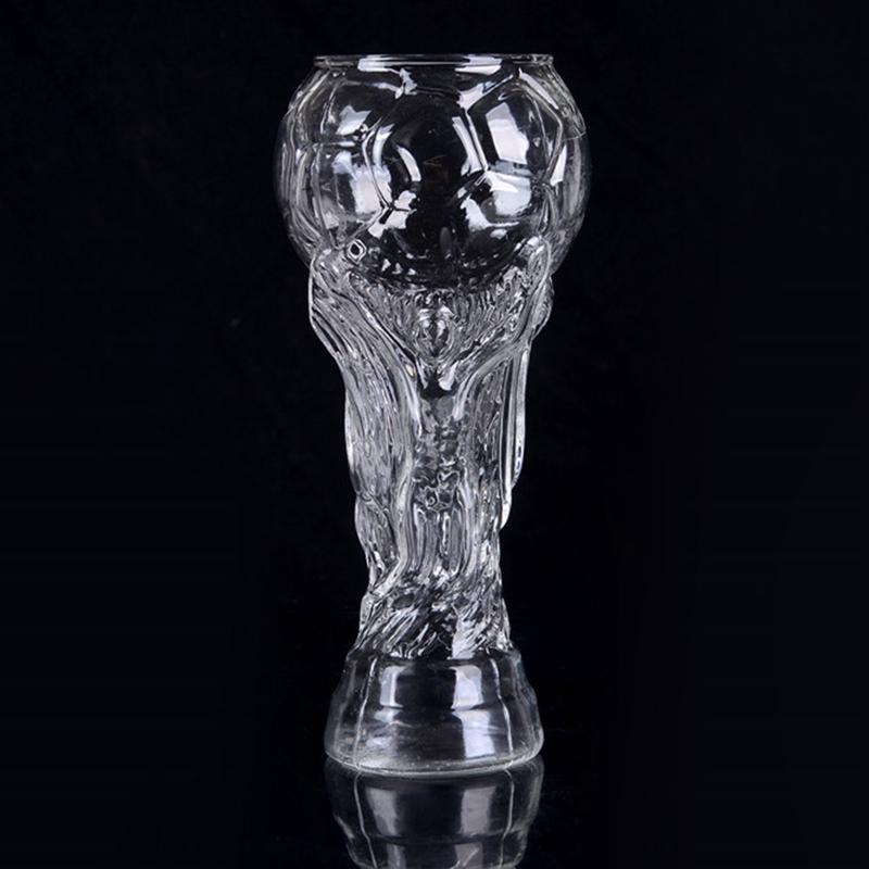 Buy Creative World Cup Trophy Modelling Design Crystal Beer Glass Cup ...