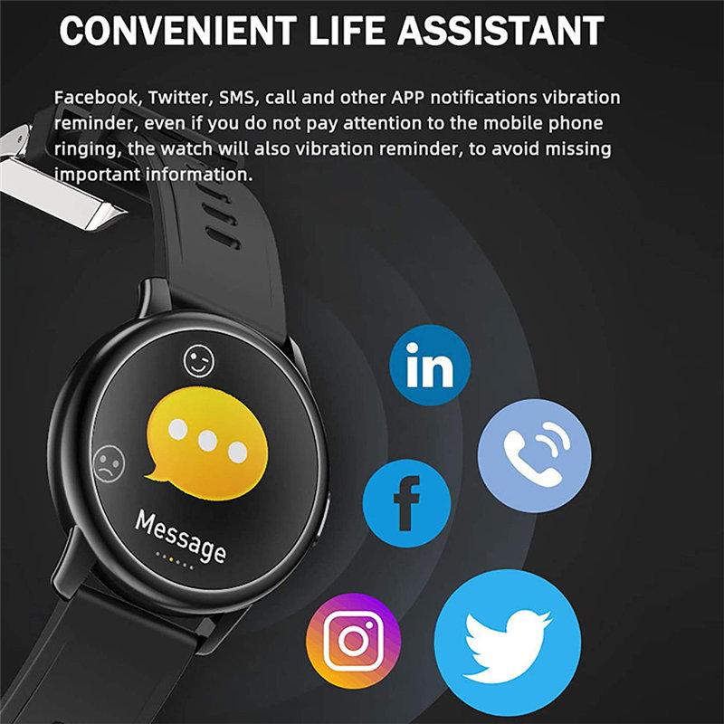 Buy S27 Smart Watch Men Full Touch Sport Fitness Tracker Blood Pressure ...