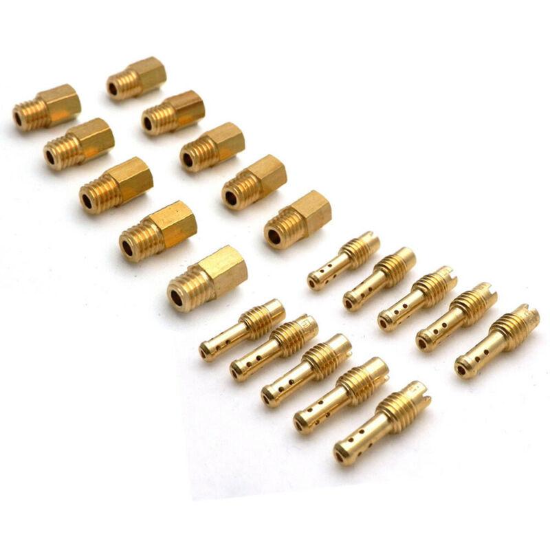 Buy 10pcs Hex Type Main Jets And 10pcs TMS Pilot Jets For MIKUNI VM/TM ...