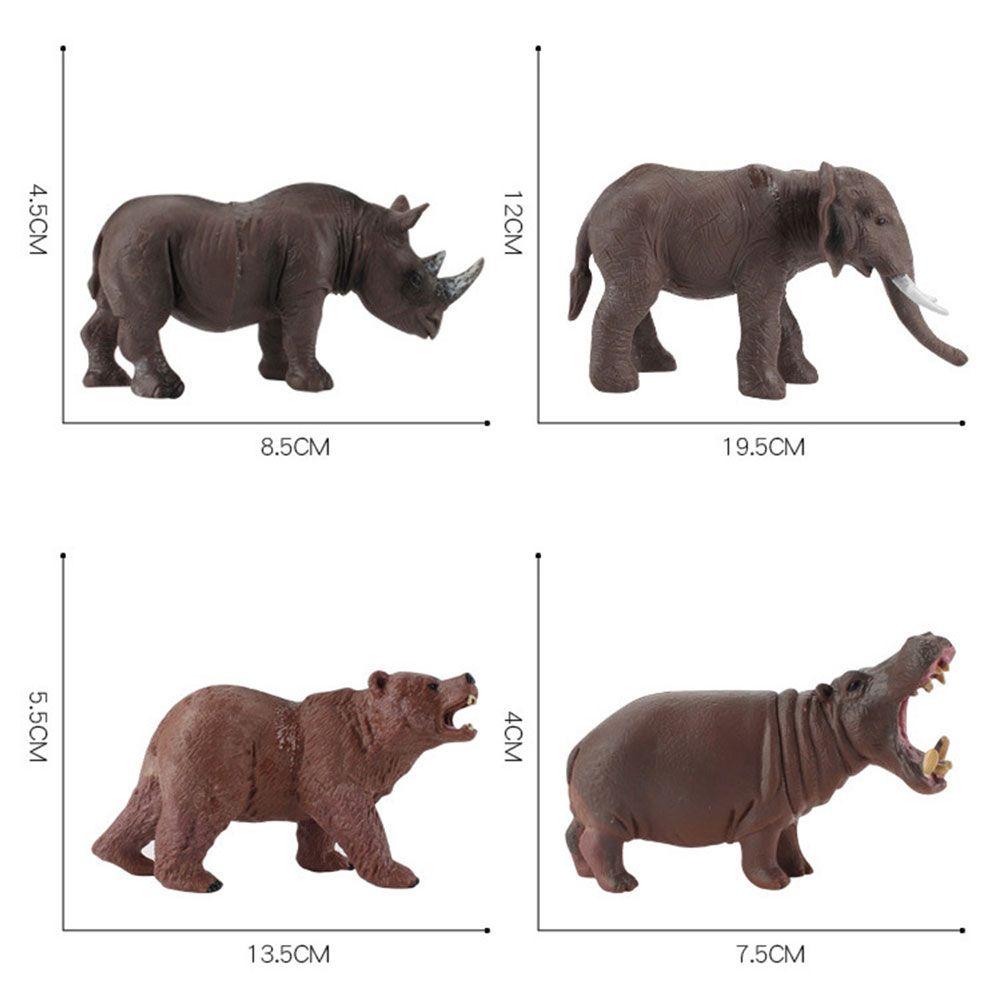 Buy New Animal Wild Zoo Simulation Model Ornaments Toys Figurine at ...