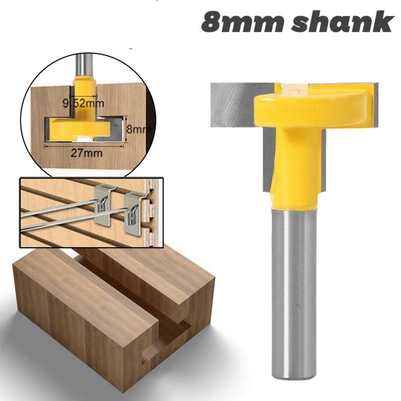 Straight Edge T-cutter Slotting Cutter 8-shank Slotting Milling Cutter ...
