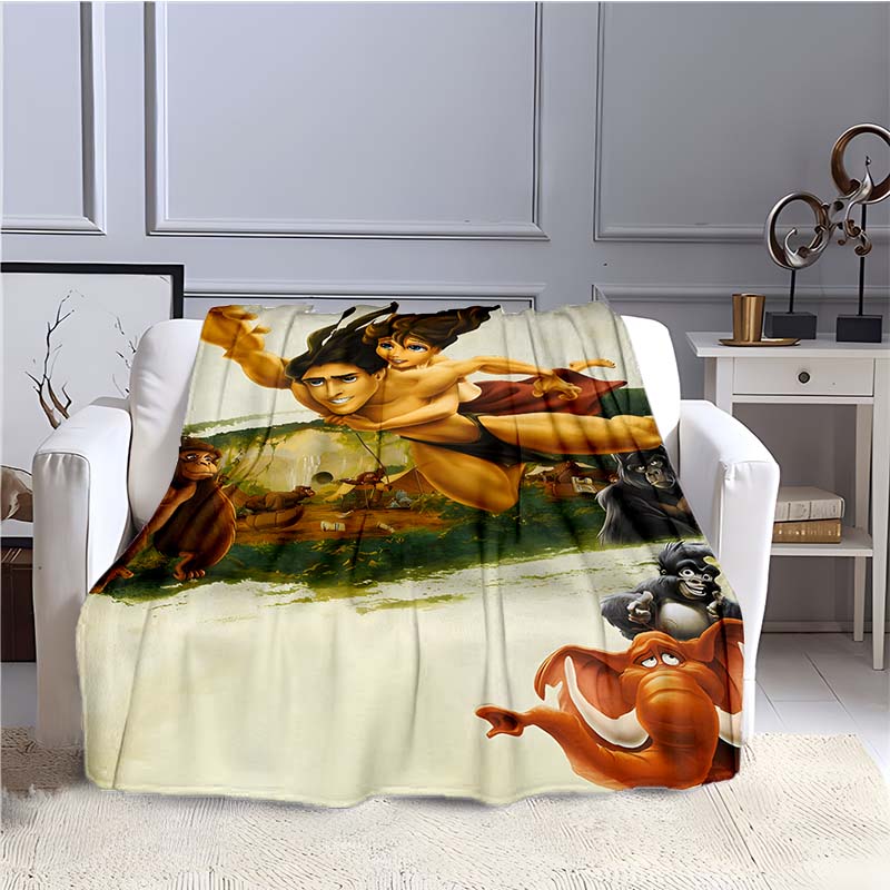 Buy Animation Movie Tarzan Blanket Printed Adventure Animation Blanket ...