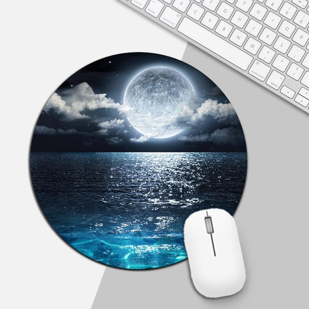 Lycra+rubber+pu Computer Office Mouse Pad Multicolour Non-Slip Rubber ...