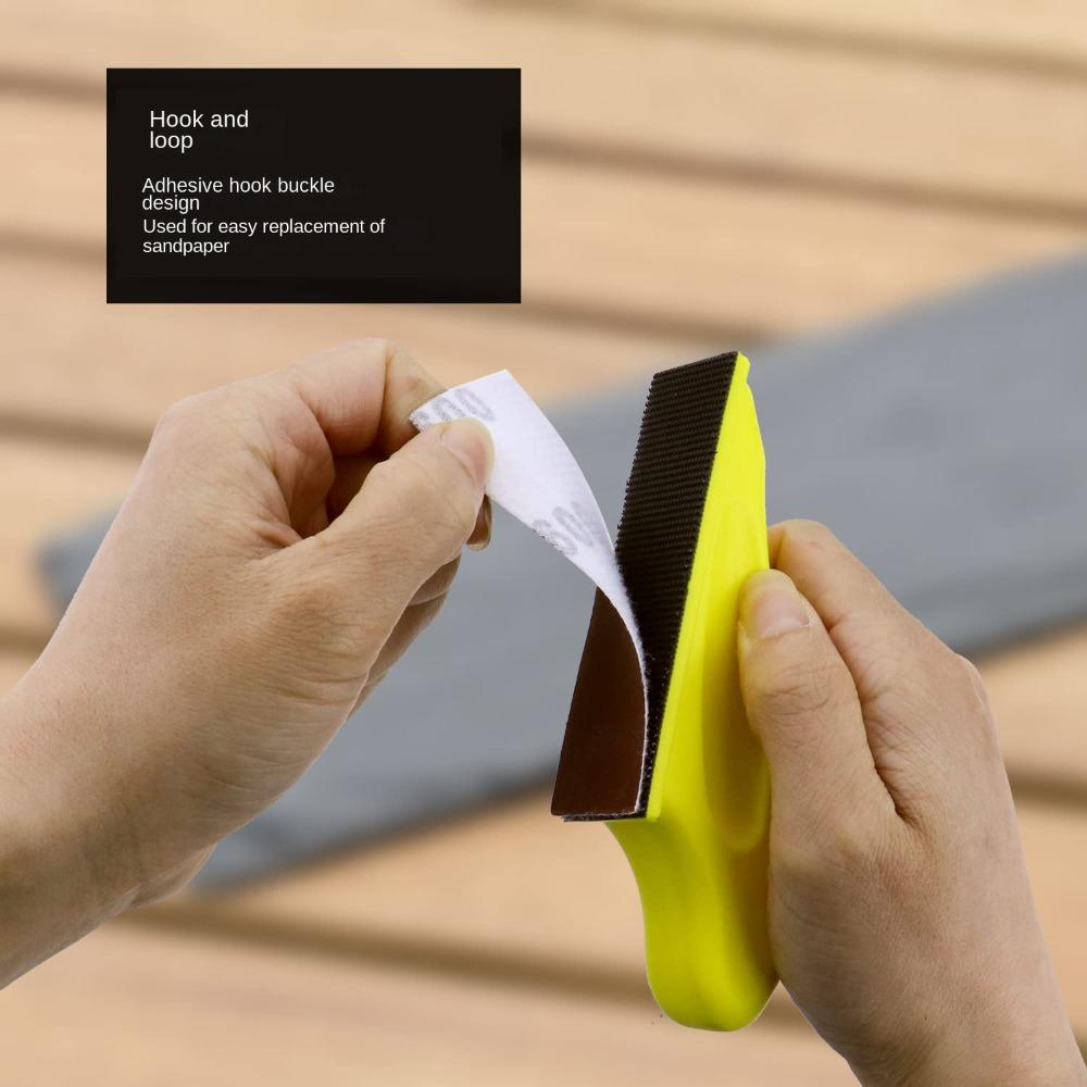 Köp Finger Sanders Micro Sander Kit Mouse Block Hand Sanding Block Wet ...