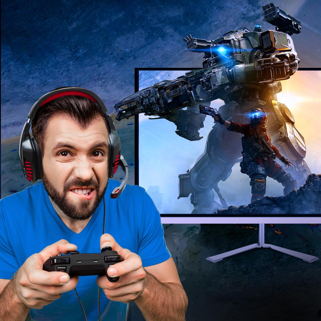 Buy Hunterspider V6 Gaming Headset Headphone with Mic for PS4 PC Xbox ...