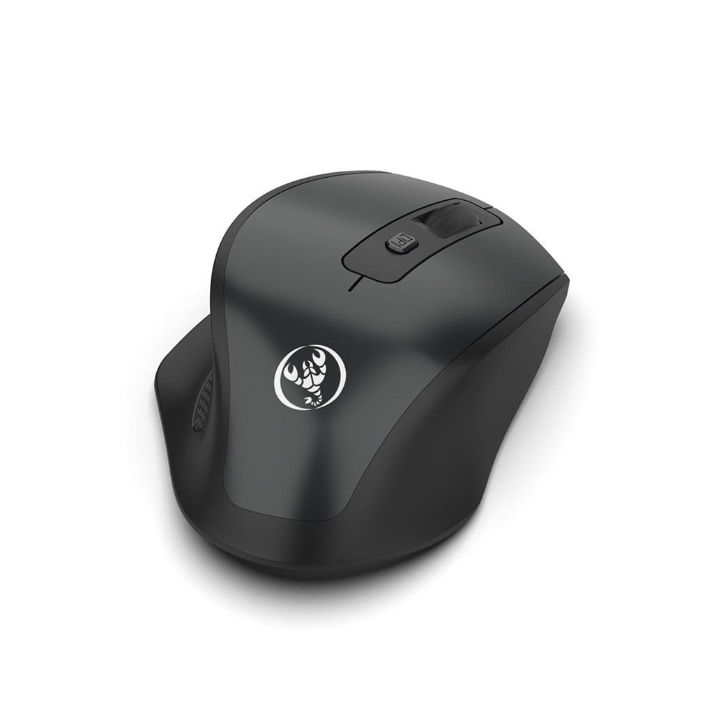 Buy HXSJ T28 Vertical Wireless Rechargeable Mute Mouse 6 Keys 2400DPI ...