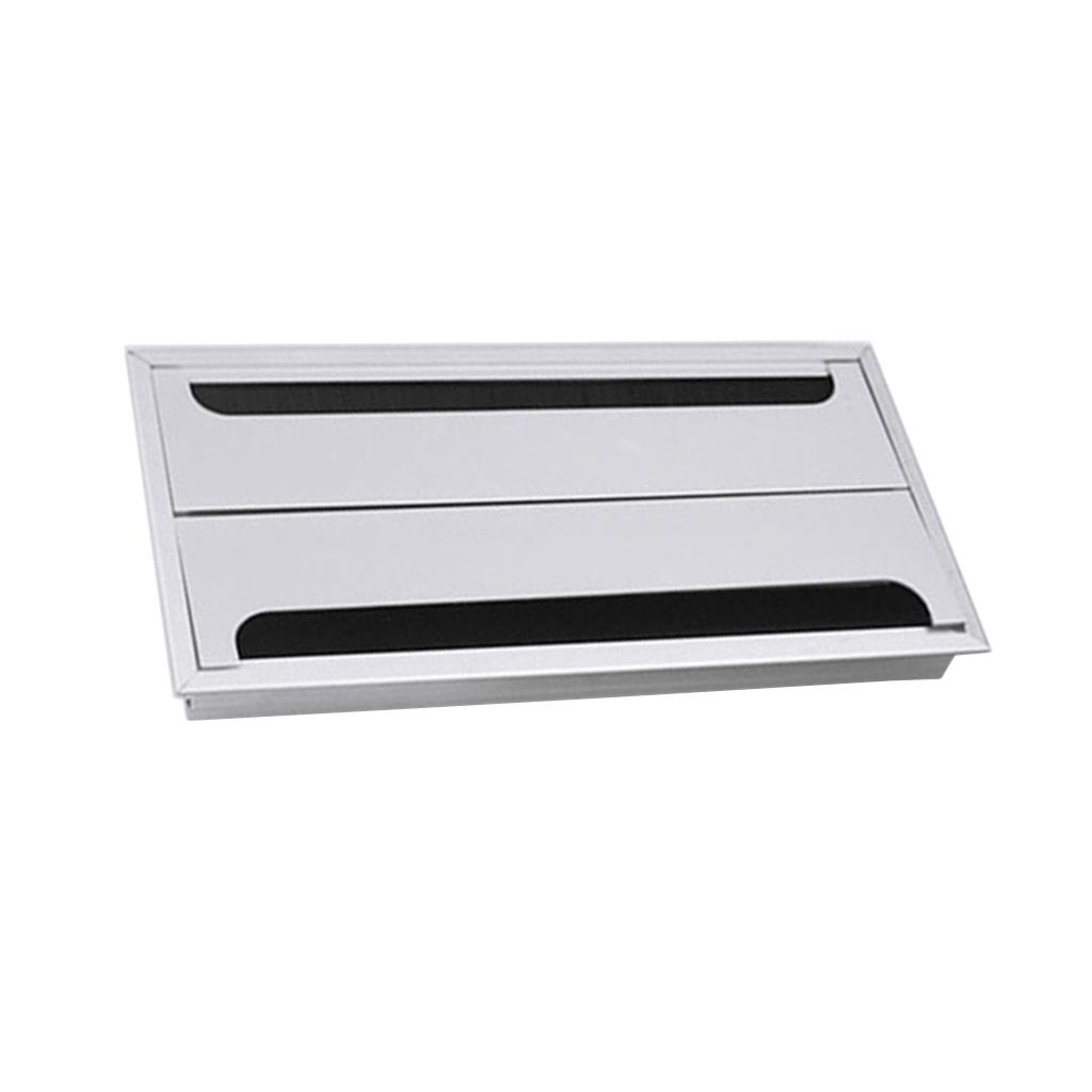 Buy Computer Desk TV Cabinet Rectangle Wire Cable Grommet Hole Top ...