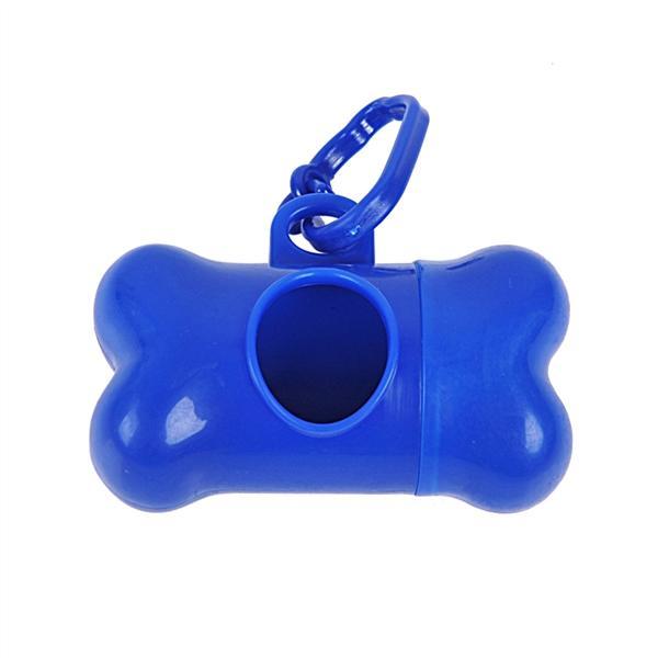Buy Pet Dog Bone Shape Dispenser Box Clean-up Waste Bag Carrier Holder ...