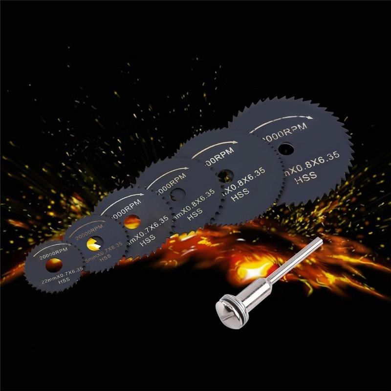 💰Köp billigt online 6pcs HSS Mini Circular Saw Blades Cutting Disc ...
