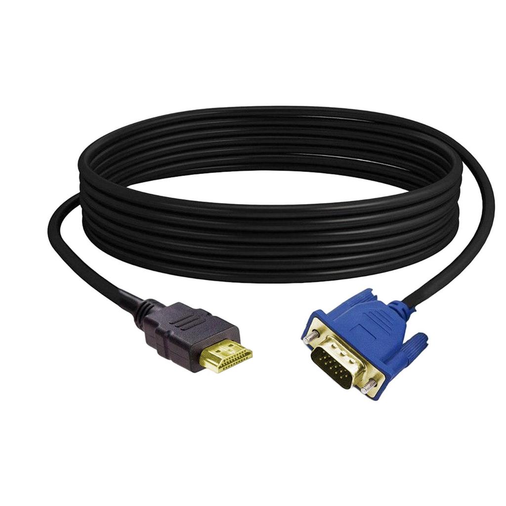 Buy Copper HDMIs Compatible To VGA | VGA Adapter Connection Function ...