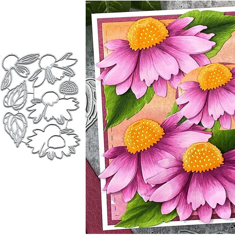 Jewelry Dies 11.3X18cm DIY Layering Daisy Flower Metal Dies Cutting ...