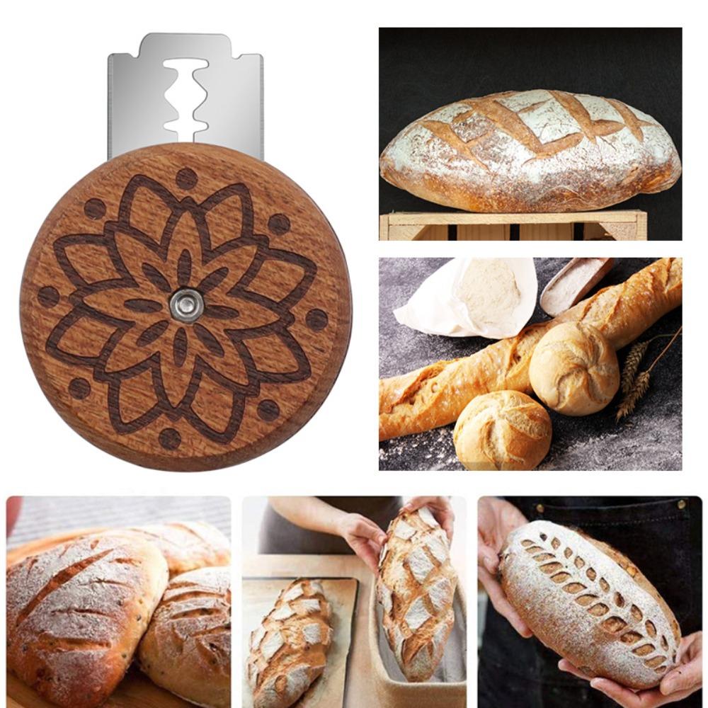 Bread Dressing Kitchen Wooden Baking Cutting Bread Cutting Knife Bread ...