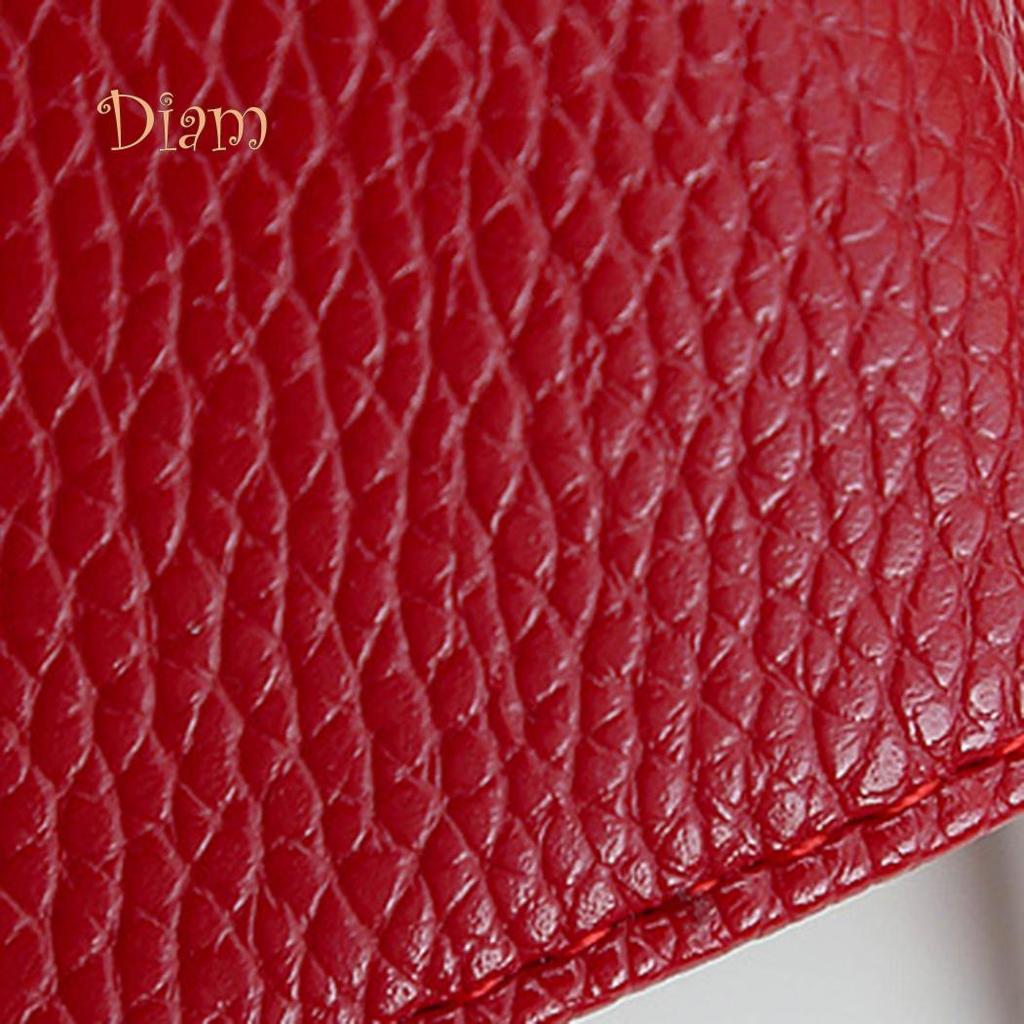 Buy Dilara Leather Solid Color Women Short Purse Card Cash Small Zipper ...