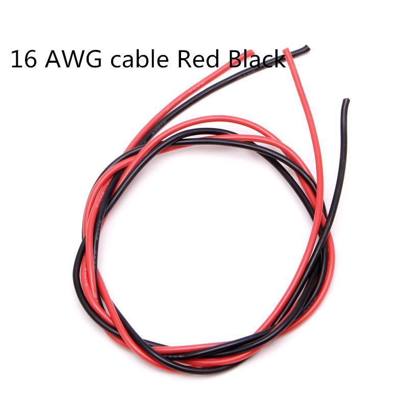 Silicone Wire 10 AWG Silicone Flexible Wire – Black & Red Copper ...