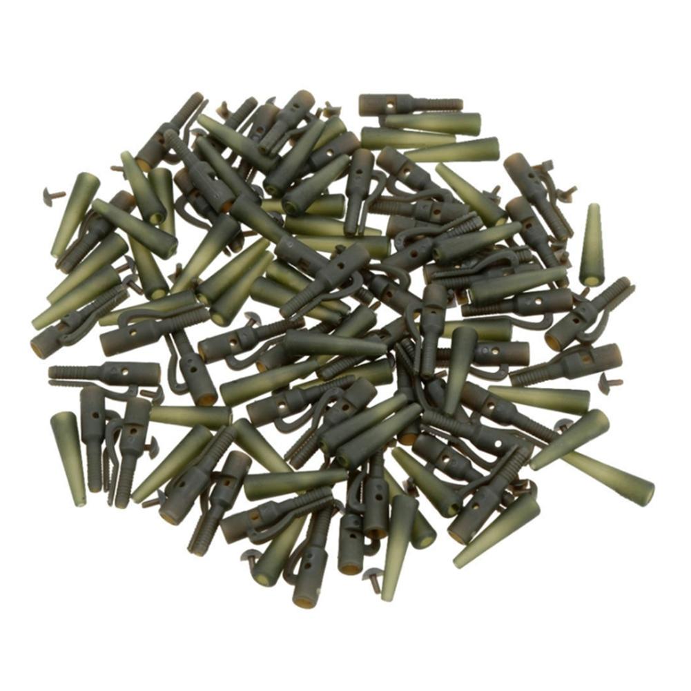 Cheap 100Pcs/Sets Fishing Terminal Tackle Safety Lead Clips with Pins ...