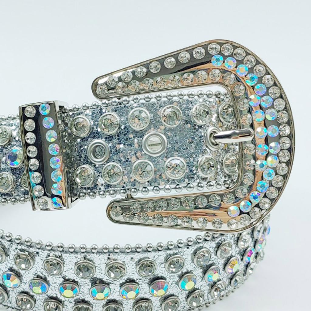 Cheap Summer Waist Belt Shinning Rhinestone Belts for Woman Men ...
