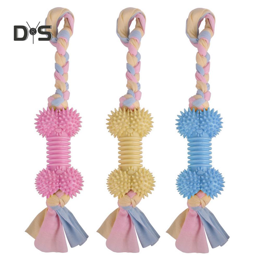 Buy Bite Resistant Bone Shape Cotton Rope Knot Dog Teether Interaction ...