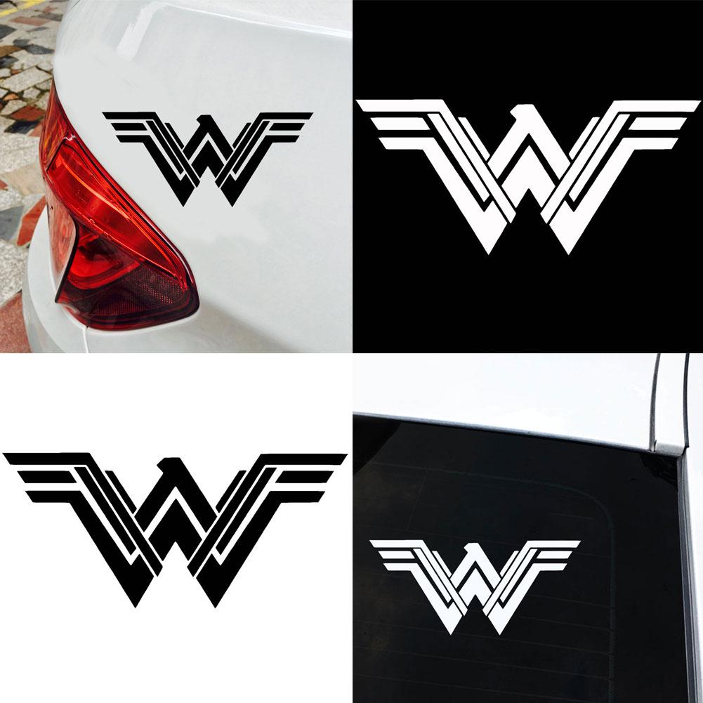 Buy Wonder Woman Movie Logo Reflective Car Vehicle Body Window Decals ...