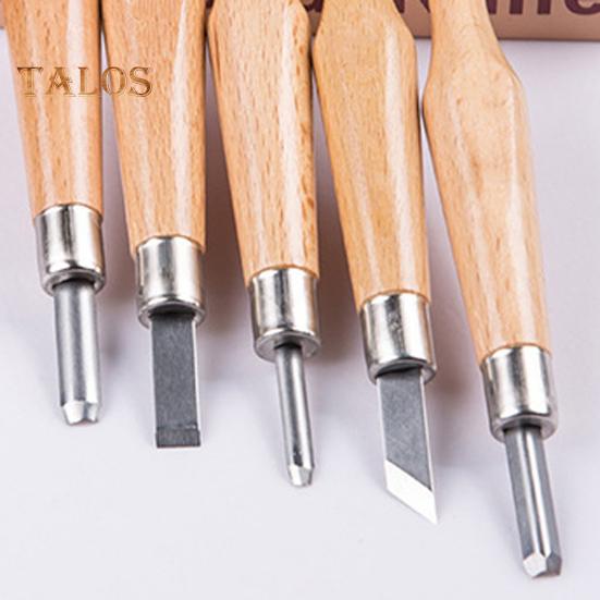 5Pcs Carving Chisels Fully-edged Abrasion-resistant Fine Polishing ...
