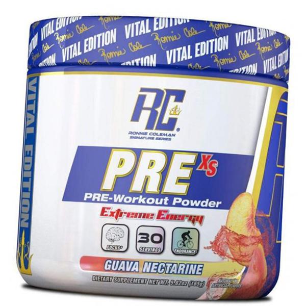 Buy Pre Workout, Pre XS, Ronnie Coleman 165g Guava (11159003) at ...