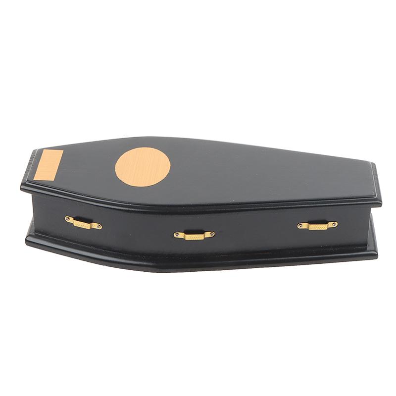 Buy 1:12 Dollhouse Mini Coffin Model Coffin Box Coffin Ornament ...