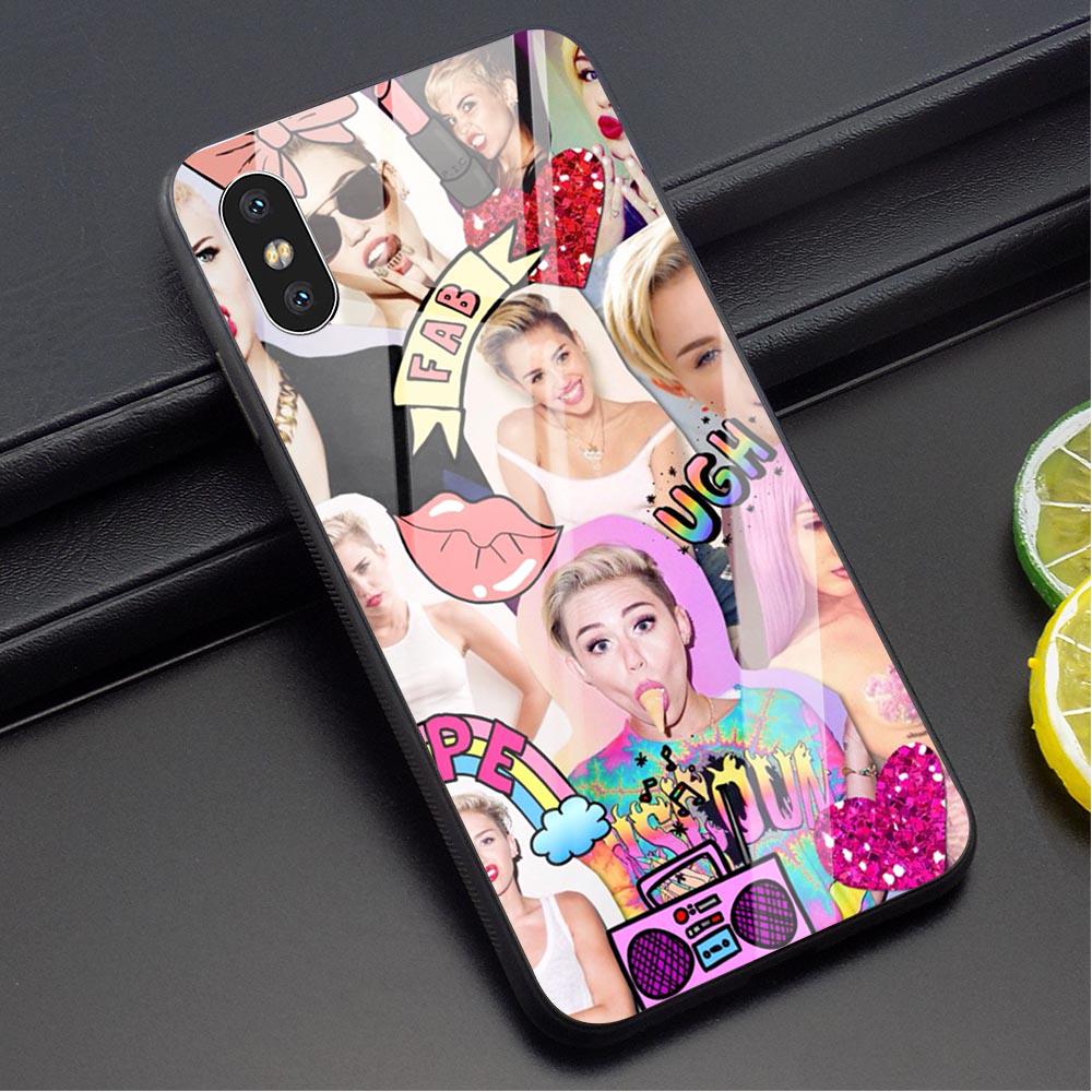 Buy BANGERZ Miley Cyrus Glass Phone Case for Huawei Y9 Pro P Smart ...