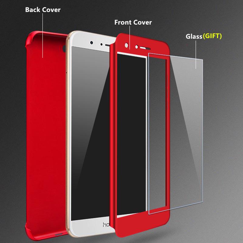 360 PC الغطاء الكامل حالة الهاتف لهواوي الشرف 8S 7A 7C 8A 8X 7X 8 9 10 ...