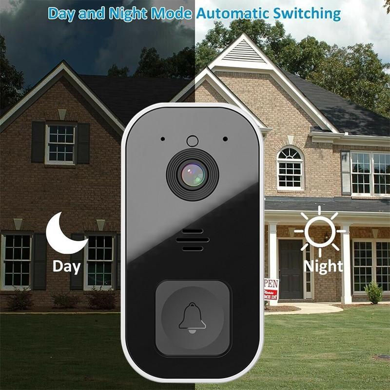 Buy Smart Home Video Doorbell Wifi Camera Wireless Doorbell Call ...