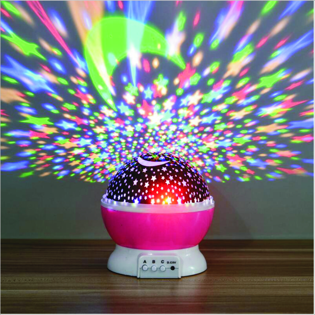 Buy Starry sky lamp spherical romantic fantasy rotating projector full ...